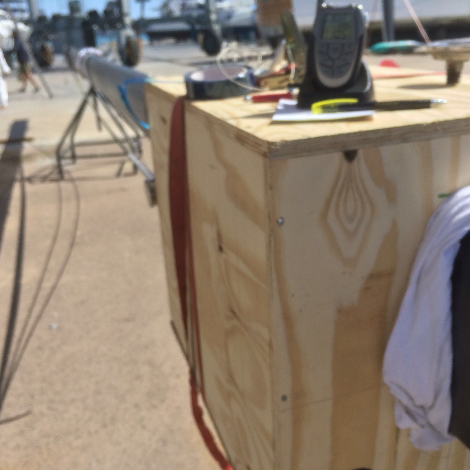 TP52 - mast modification - Meeusen Composites