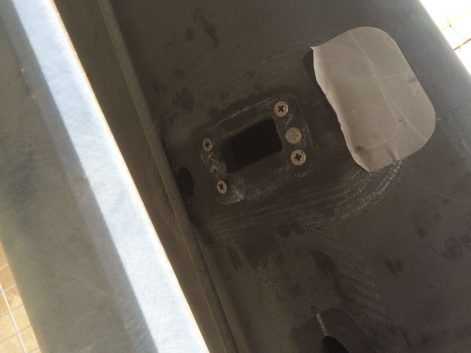 TP52 - mast modification - Meeusen Composites