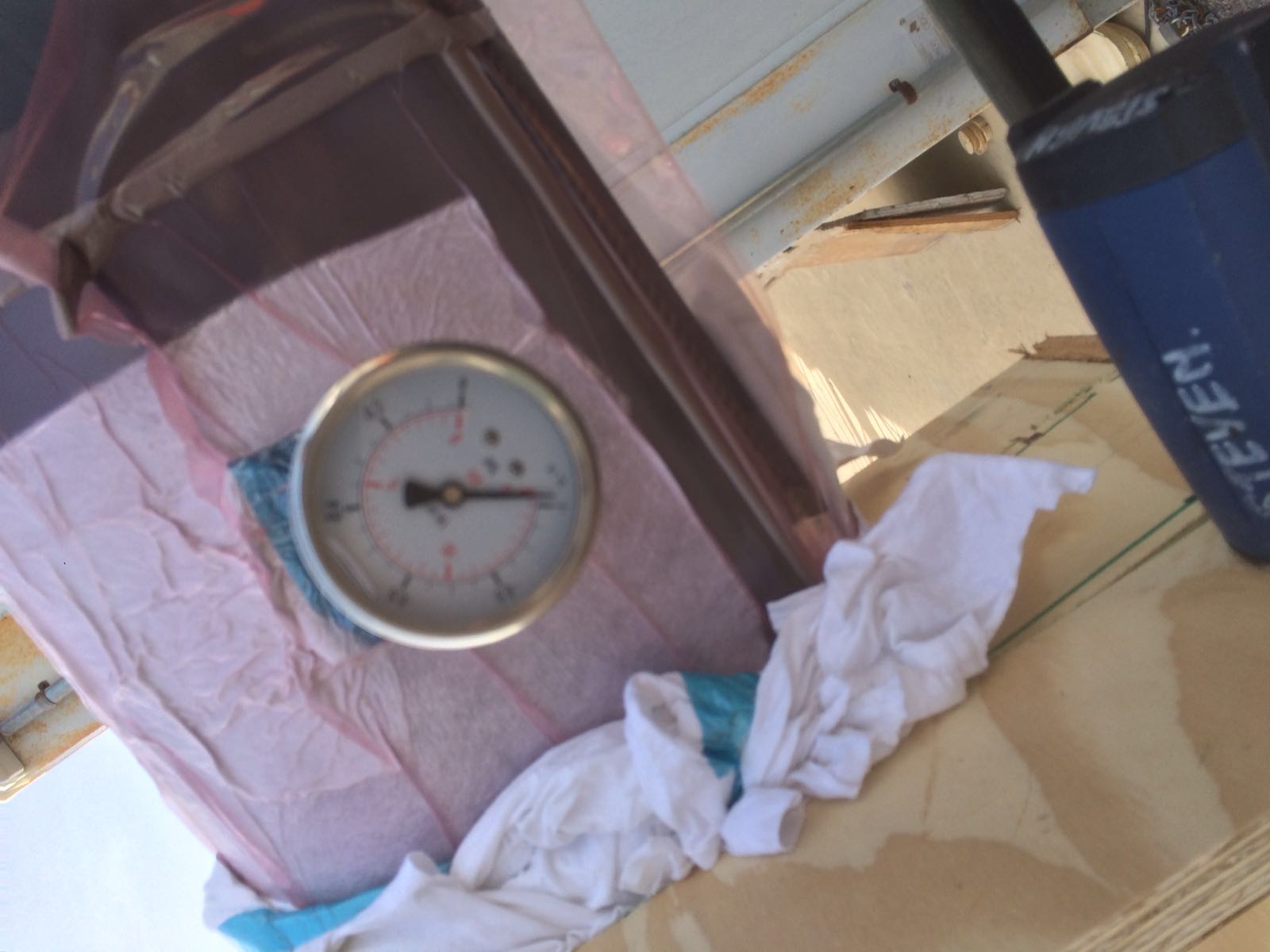 TP52 - mast modification - Meeusen Composites